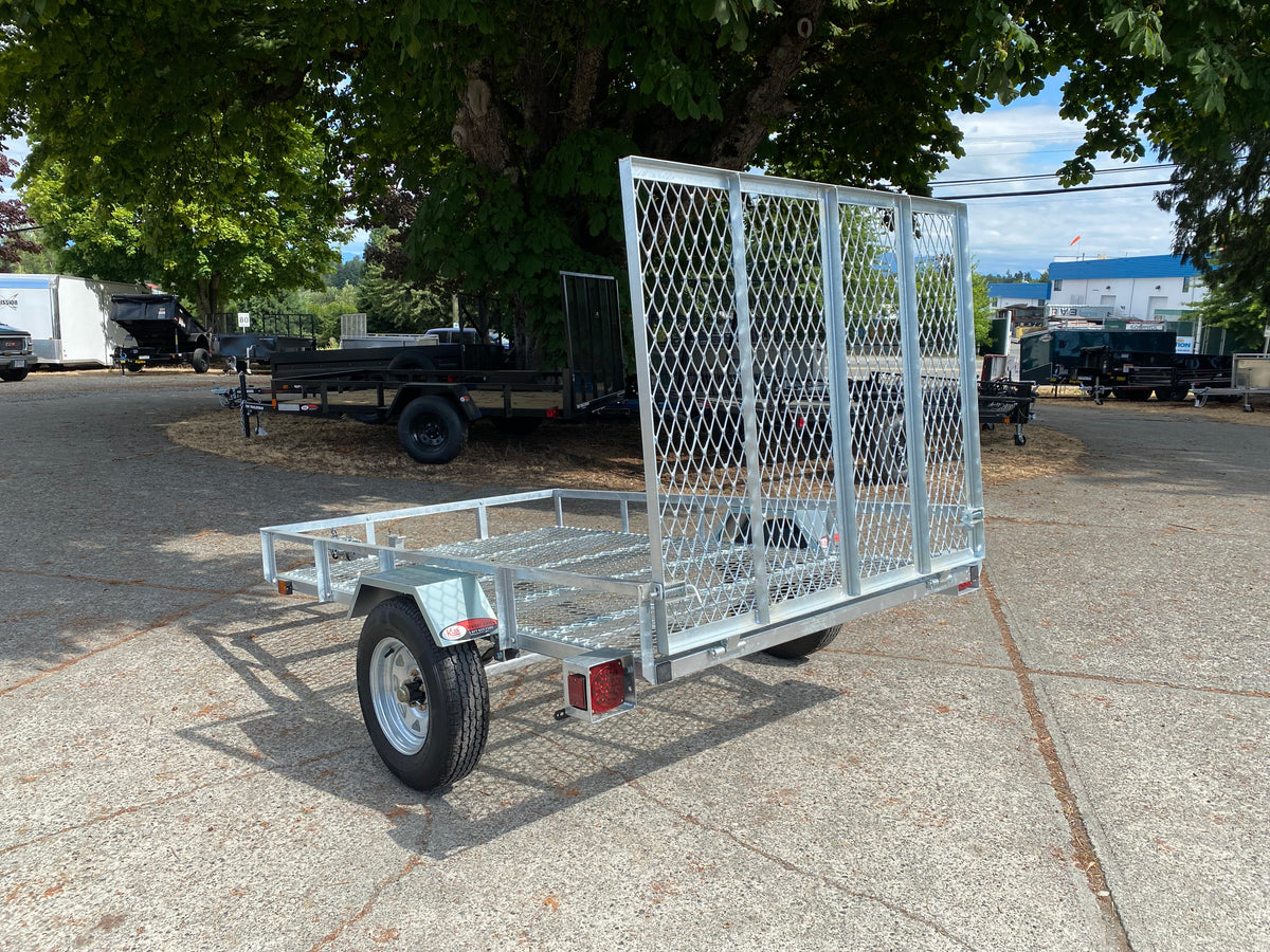 Warrior 5x8 Galvanized ATV Trailer
