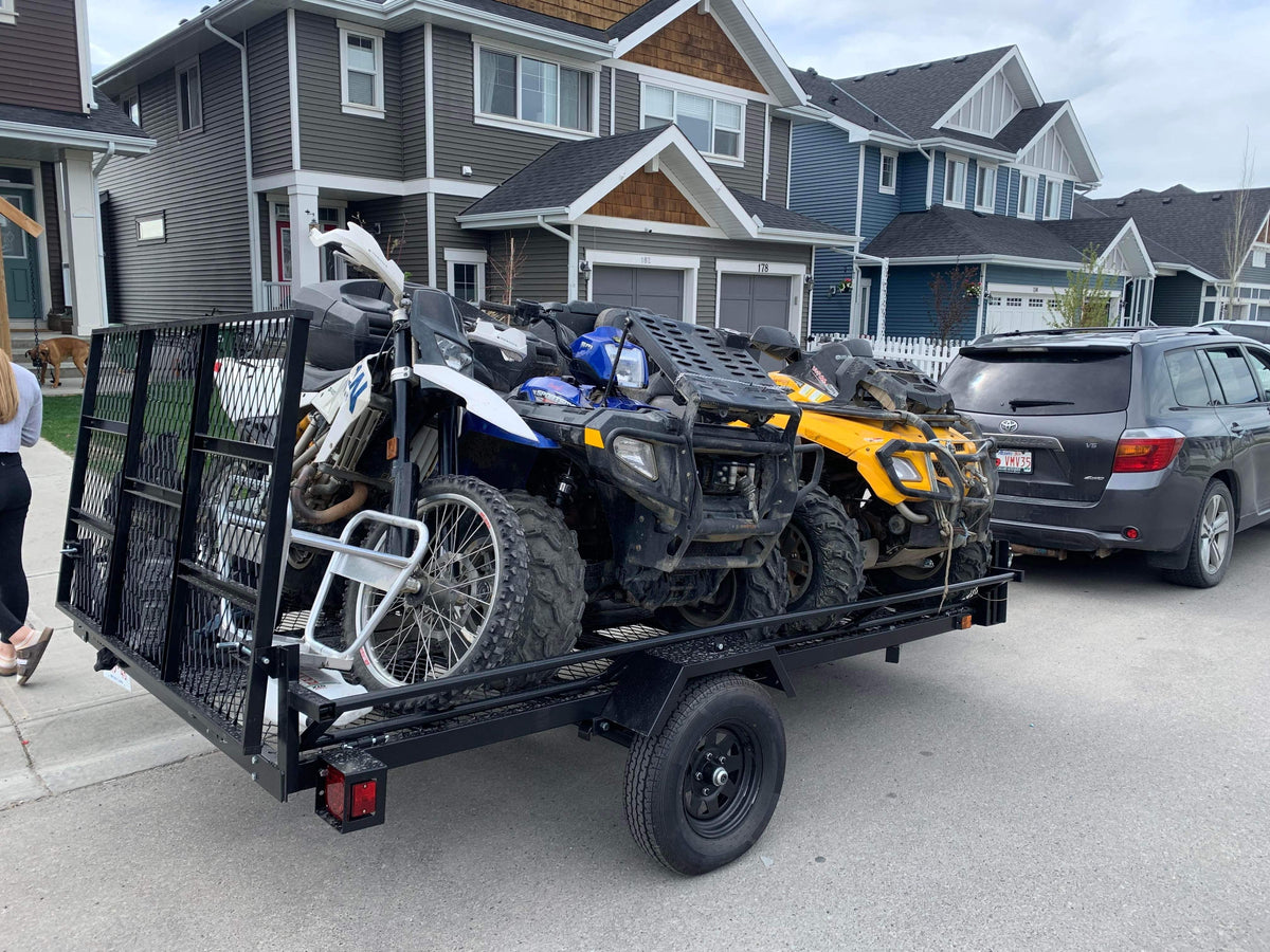 Warrior 6 x 10.5 ATV Side Load/Rear Load